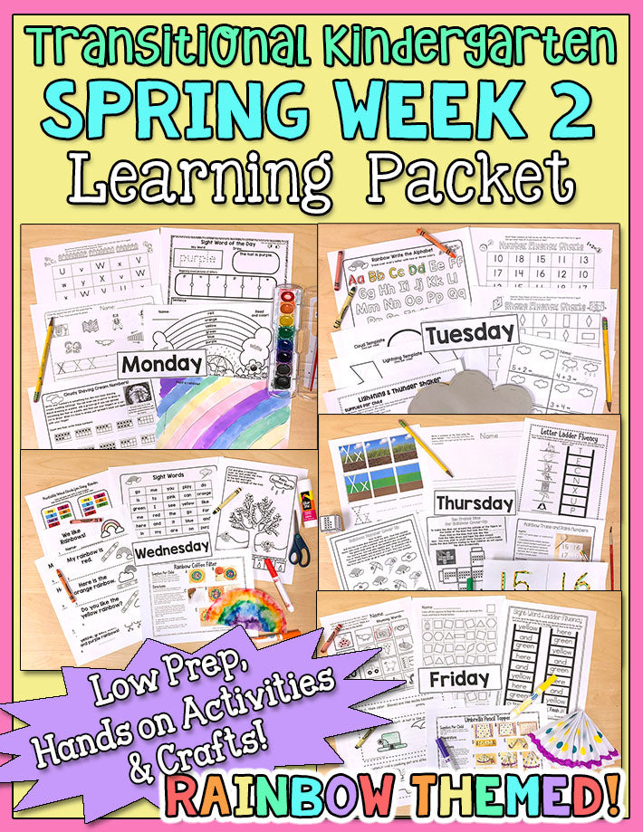 TK Weekly Learning Packet: Spring - Week 2 - Heidi Songs | Heidi Songs