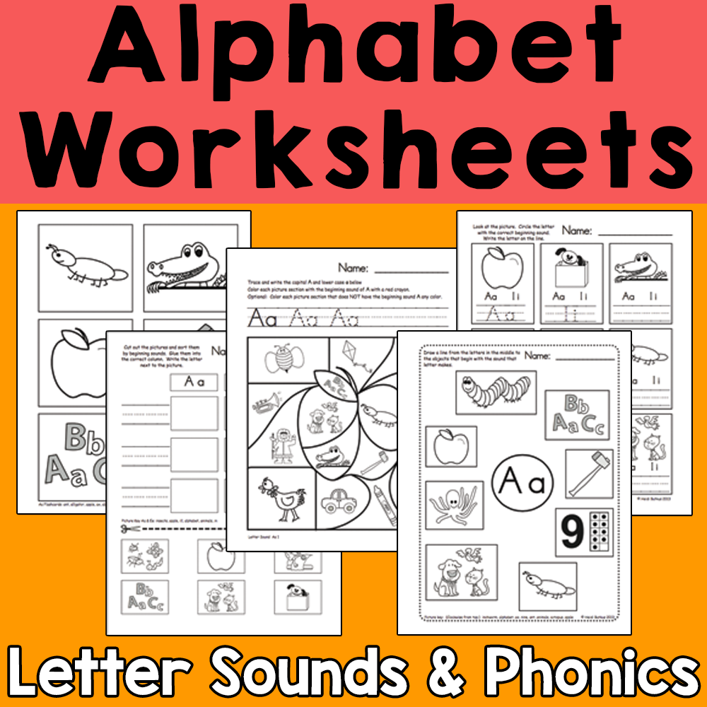 English Alphabet Worksheets